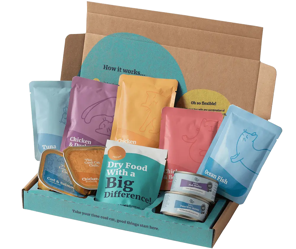 The Cool Cat Club - Proper food, delivered monthly